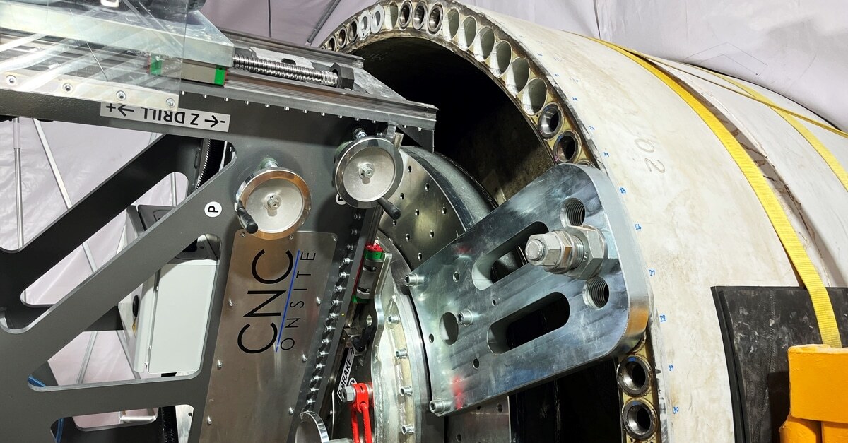 First wind park applies We4Ce and CNC Onsite new technology for blade ...